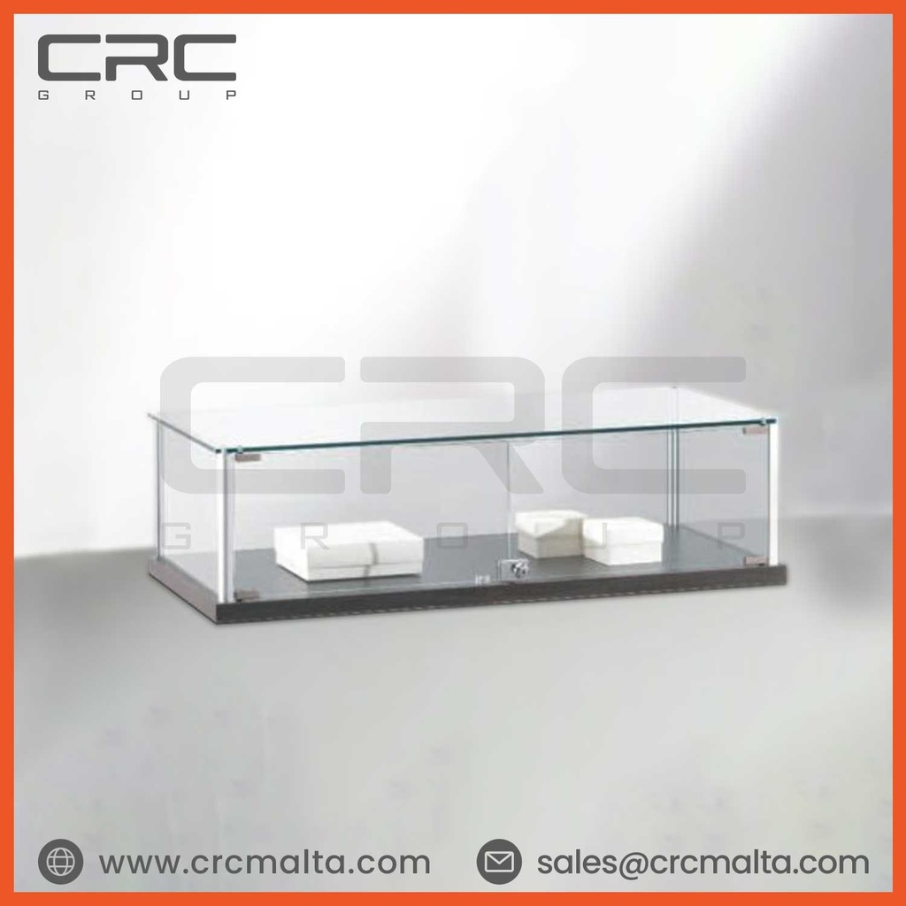 CRC GLASS SHOWCASE 4 TV CRC